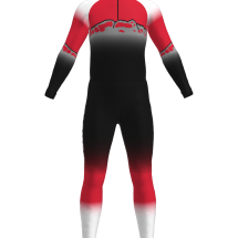 Unisex Silver Two-Piece Race Suit | Podiumwear